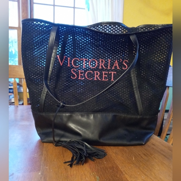 Victoria's Secret | Bags | Victorias Secret Mesh Toteshoulder Bag ...